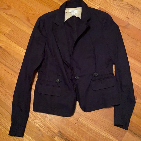LOFT | Tops | Loft Navy Blazer | Poshmark